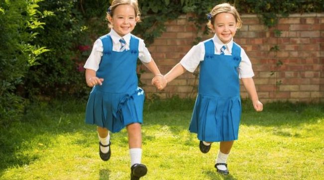 Its the First Day of School For These Conjoined Twins - Its The Vibe
