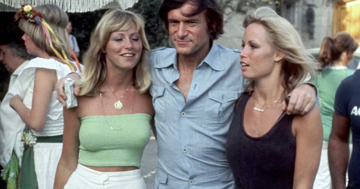 Hugh Hefner parties for last time at Playboy Mansion - Its The Vibe